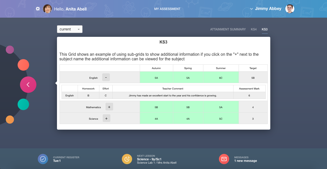 New features in Edulink One! - Titus Learning : Titus Learning