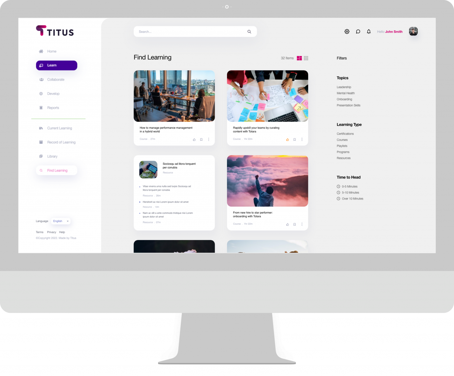 Totara Learn LMS (Learning Management System) - Titus Learning